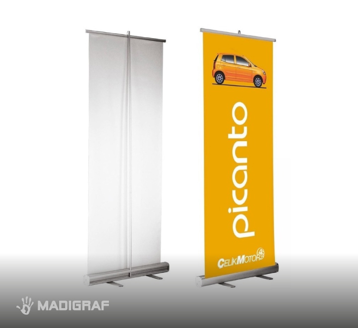 ROLL UP REFORZADO 80CM X 200CM ALUMINIO – Madigraf